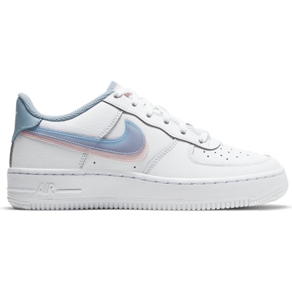 Buty Nike Air Force 1 (CW1574-100) WHITE/LT ARMORY BLUE-ARCTIC PUNCH ...