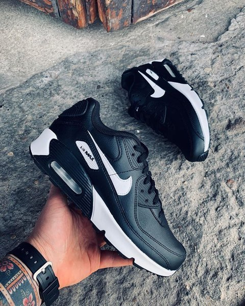 Buty Nike Air Max 90 (CD6864-010) BLACK/WHITE-BLACK | Obuwie Damskie ...