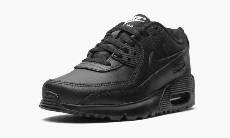 Buty Nike Air Max 90 LTR (GS) (CD6864-001) BLACK/BLACK-WHITE | Obuwie ...